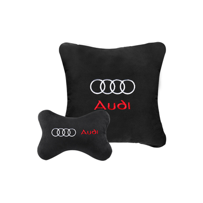 适用于奥迪A3 A4L A6L Q2L Q5 Q7汽车头枕靠枕抱枕腰靠座椅护腰垫