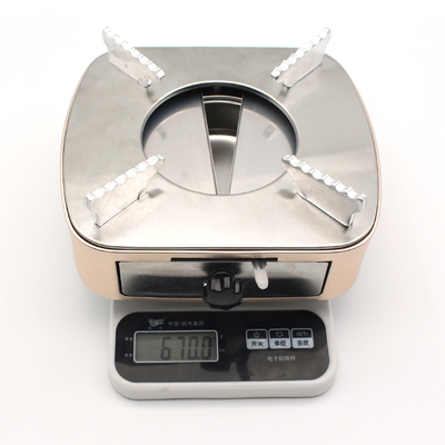 酒精炉小火锅家用 固体酒精炉商用餐厅干锅锅 煮茶器户外防风便携