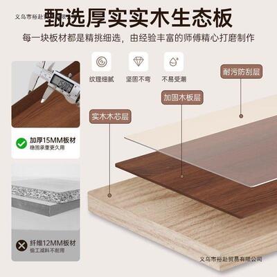 木书翻盖梳妆JGU卧室现代简约床头柜实收纳柜一体小型化妆台镜化