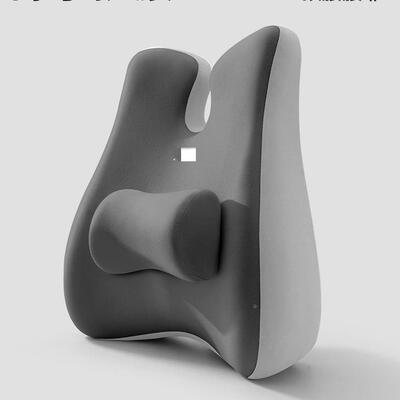 腰靠办公室枕护腰靠垫座腰椅腰工位久坐神65764器坐椅专用腰托靠