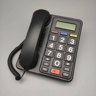 和凯88002字002大按高档老人电质话机座机键办公固定电话量免提