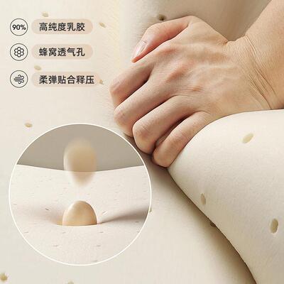 床垫天然家用卧透室10cm硬垫子护海GXV护脊腰棕垫可折绵叠气