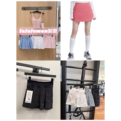 代购lululemon/露露乐蒙Pace Rival 运动芯吸速干中腰网球短裙女