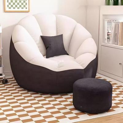 懒人发可可睡躺卧室小沙发单人躺椅榻榻沙米袋SFB豆沙发椅网红懒