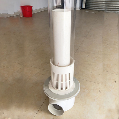 帆布鱼池排污口养殖水箱集污防堵塞虾池过滤网鱼塘插管地排出水口