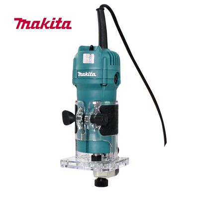 牧田修边机3709 木工修边机 530W功率专用修边机 木工雕刻机