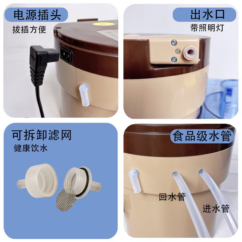 贝冠奇24V车载饮水机货车专用三水泵分体智能烧水壶车用热水器伏