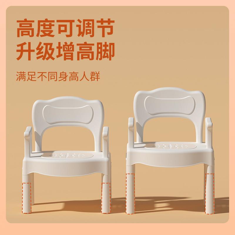 ?大人洗澡椅老人孕妇降洗澡凳子免弯浴室718生浴凳可升卫间洗澡腰