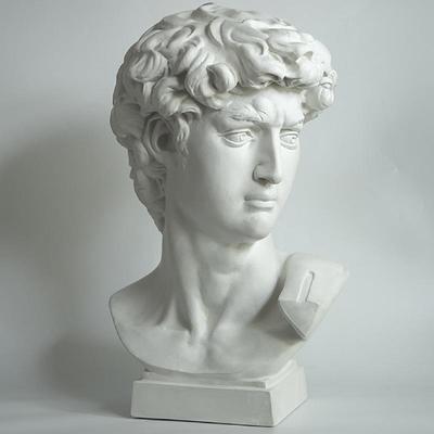 件大卫石膏雕像素描几何体塑静物美术教具摄影道装具OVH摆套阿格