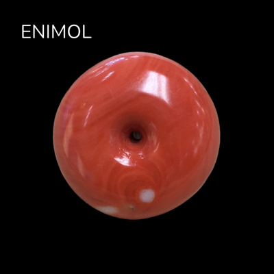 ENIMOL莫莫珊瑚平安扣吊坠