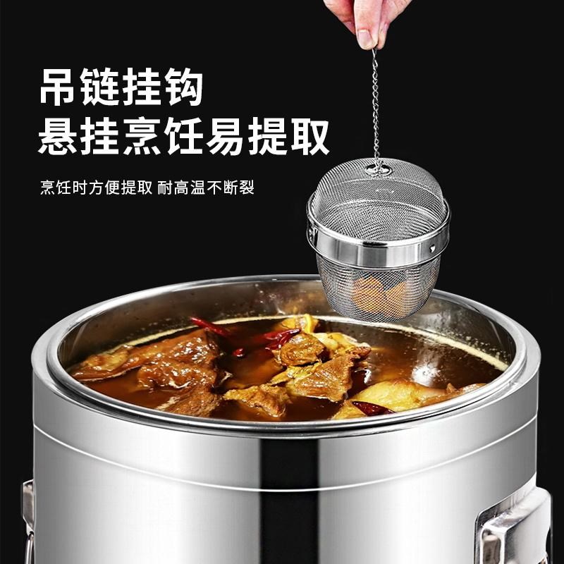 304不锈钢调味球茶隔味宝旋转茶叶过滤器炖肉配料球不锈钢味宝