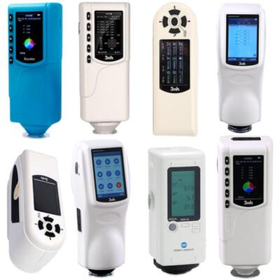 3nh色差仪便携式高精度分光色差试测对比色仪器塑料计颜色油漆仪