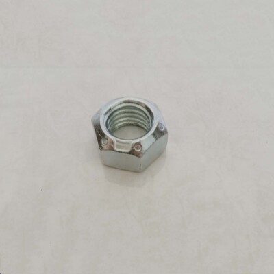 立禾DIN980V美制全金属锁紧螺母  六角压点锁紧螺母 3/8-16现货