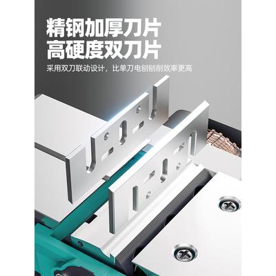 机小型多功能用木电刨木工刨子菜板家砧板手提电刨电BUP动刨压刨