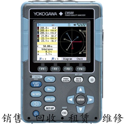 YOKOGAWA横河CW500电能质量分析仪 CW121 CW140 CW240 WT500 CW10
