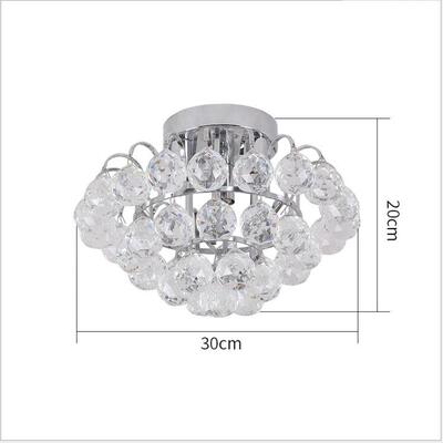 意创个灯性水晶过道灯走廊简约现代玄关入8864户门厅式欧阳台小吸