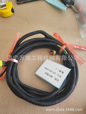 推土机 SD22 前灯线束 23Y-07B-07000   23Y-07B-01000