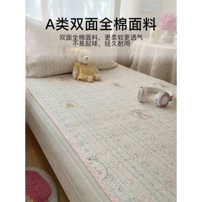 生宿舍专用双面床垫床褥学薄垫款纯棉子褥床单人床盖DZ202506榻榻