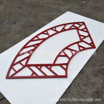 厂家烤漆酒风花格中国风扇pf-1600形窗花店装饰屏风屏可来图