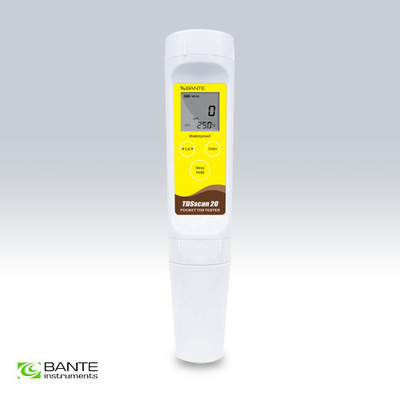 【BANTE】TDSscan20笔式TDS计/0~10.00/100.0/1000ppm/20.00ppt