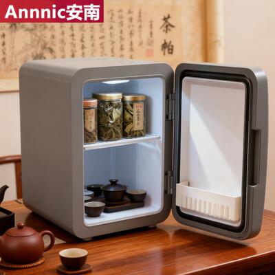 ‌冰虎‌4升车箱家两用妆冰冷热切换美轻音运965行半导体功低耗冰箱