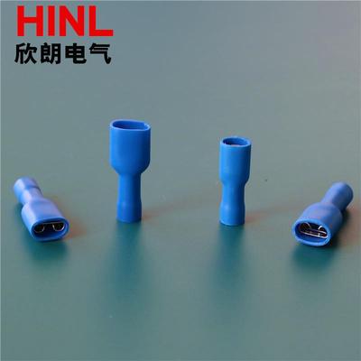 绝缘插端子FDD2-110插簧4.8对F接线鼻子FDF2-D187冷压端FDFD2-11