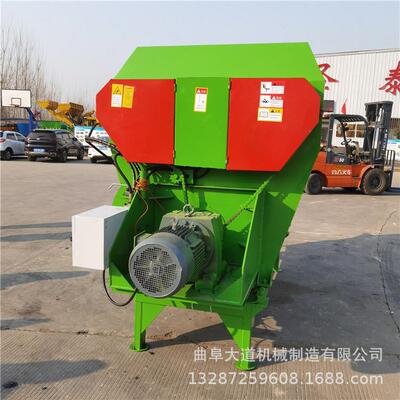 号型日粮搅拌机麦麸稻糠搅拌机固定SPT卧式全tmr日粮机