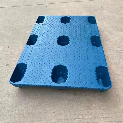 1210吹塑料托盘脚中空塑胶卡板塑仓库物叉车地垫流垫高专用RBX货