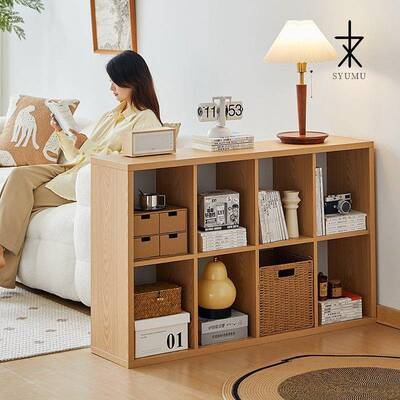 *书架MYV落地置物客架厅展合示架家用M简约日式书柜自由组格子