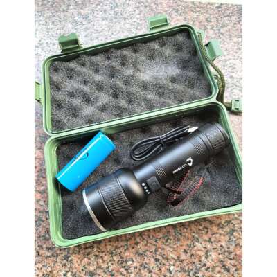 高档跨境XHP50高亮远射光手电用筒u强b充电超亮户外s便携家铝合金