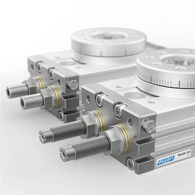 90度/180度旋转气缸摆动转角HRQ/MSQB-3A/7A/10A/20A/30A/50A/70A