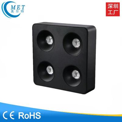 超薄明装cob筒灯射灯单头双头三头四头射灯10w20w30w40w射灯