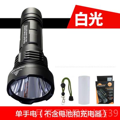 正品新款霸光LS200强光手电2筒充电亮远射大功率62650家用超户外