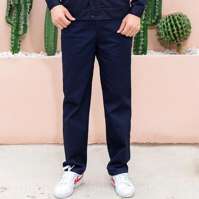 裤工装男OOK裤定制工作服保护耐磨直松时尚品牌冬劳季动多瓣口袋