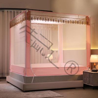 205新款22米x2米床蚊帐卧室用家150x190儿童防摔2米大乘PYU2米全