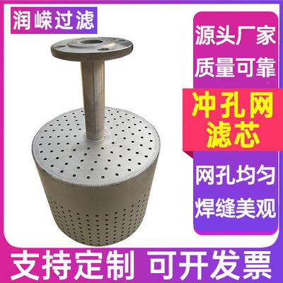 锥形孔过滤芯16L不锈钢滤芯芯冲孔板复冲合孔网滤VZT04冲网滤芯