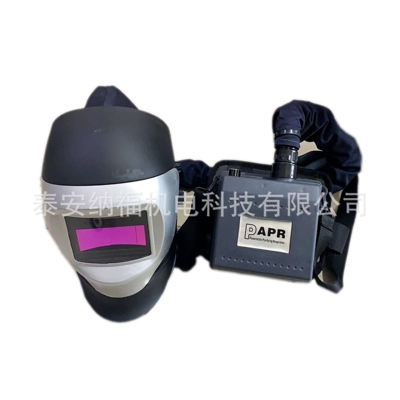 CE EN12941防尘防强光电动送风自动变光电焊面罩头戴式电焊面罩