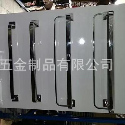 洗锈不钢浴室钢化玻璃置物架挂式镜57433前漱用品壁托双层带毛巾