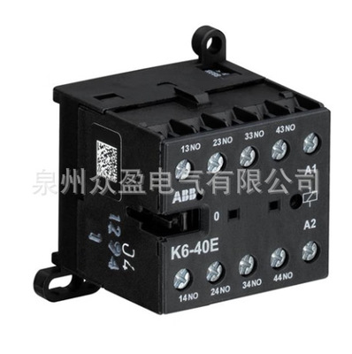 K6-40E*110-127V/GJH1211001R8404/82202696/原装ABB接触器式中间