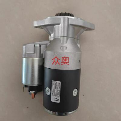 适用洋马15齿现代4TNV88起动机4D84马达129136-77011起动机S13-33