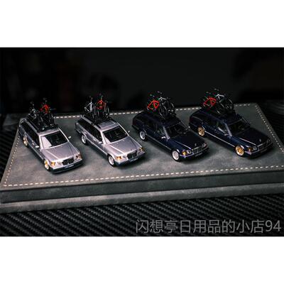 正品Mortal 1:64 奔驰汽S124 旅行 瓦罐 虎头 合金车版模型仿奔真