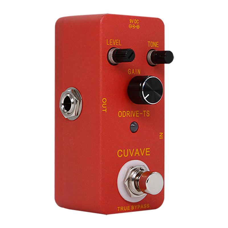 CUVAVE单块效果器 颤音 过载 失真 合唱 压缩 延迟 混响 循环录音