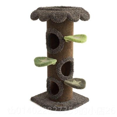 正品现货Camily款020新墙角树2屋猫架大树屋墙角树洞毛绒猫窝爬猫