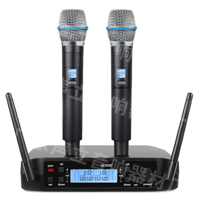 SOMLIMI GLXD4 BETA87一拖二专业无线话筒舞台婚庆演出麦克家用