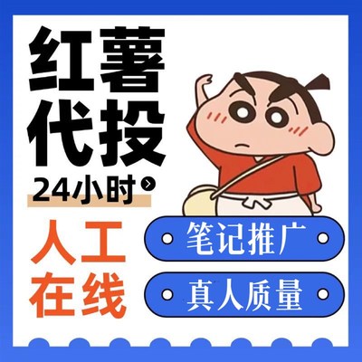 小红xhs书推流代投小红薯推广笔记投放作品运营小红xhs书推广推送