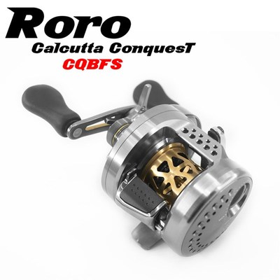 西风路亚 Roro 2017 CALCUTTA CONQUEST CQBFS 鼓轮微物改装线杯