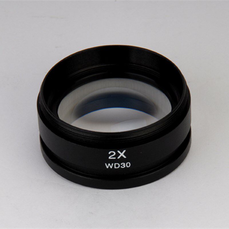 晶锐光学体视显微镜0.3X0.5X1.5X2X增倍镜减倍镜辅助镜增距镜CTV