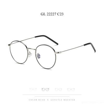 正品HELMER-镜蓝覆古素颜可防配近视女防辐射光眼镜框电脑护目男