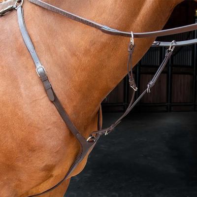 shires-维洛西蒂派瑞达胸带低头革 训练马匹 比赛马术马具8214038