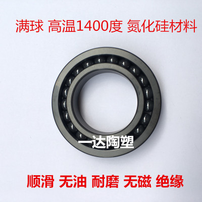 氮化硅全陶瓷轴承满球6000 6001 6002 6003 6004 6005 6006CEF